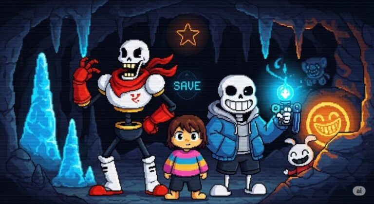 【決定版】スクラッチのUNDERTALEゲームおすすめTOP5！面白くてプログラミングの勉強にもなる神ゲーを紹介！ | ファミプログ